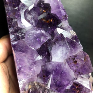 1483g Amethyst Beautiful Purple QUARTZ Geode Crystal POINT Healing ...