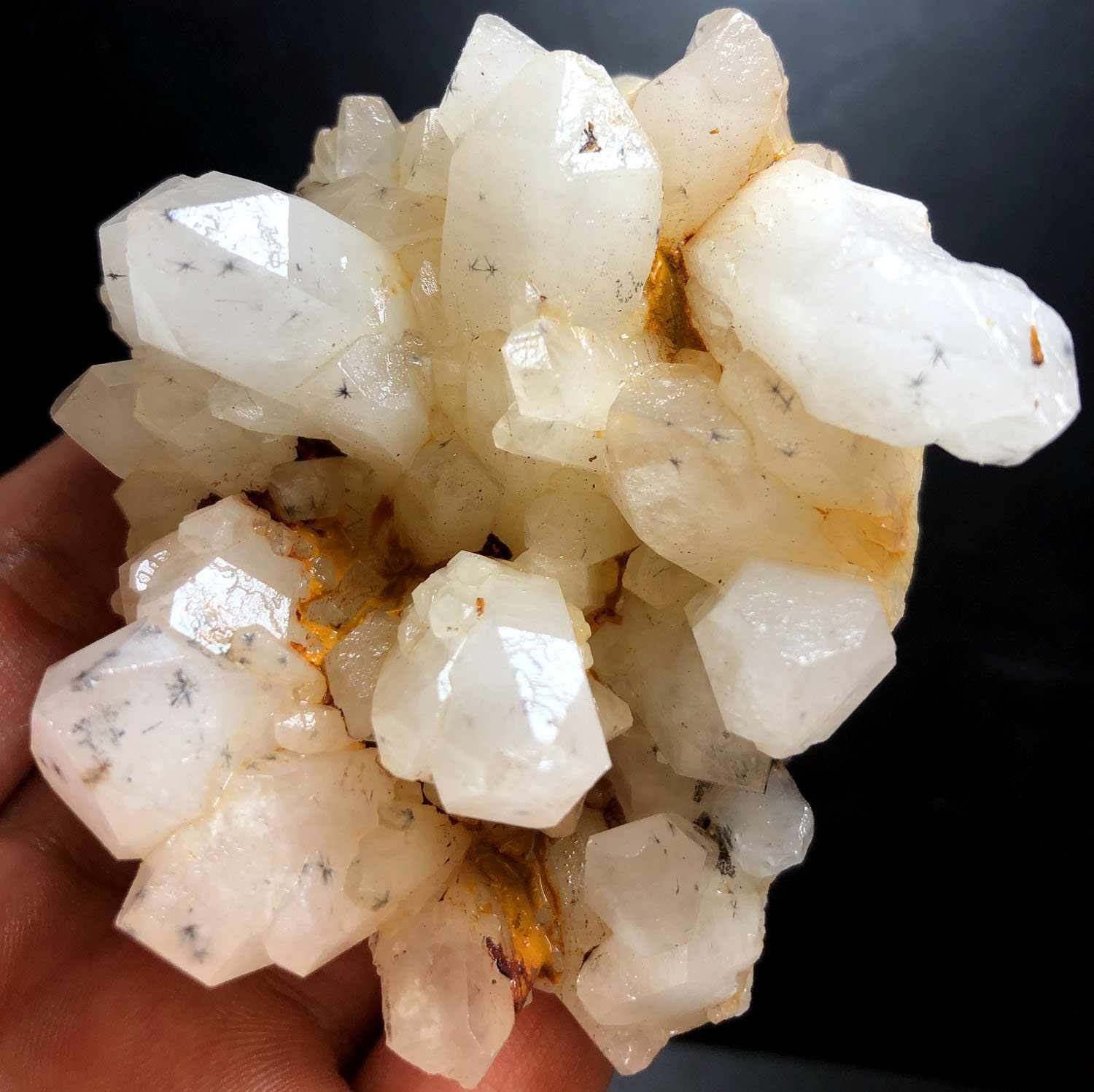 229g RARE Natural Hollandite Star Quartz CRYSTAL Point | Etsy