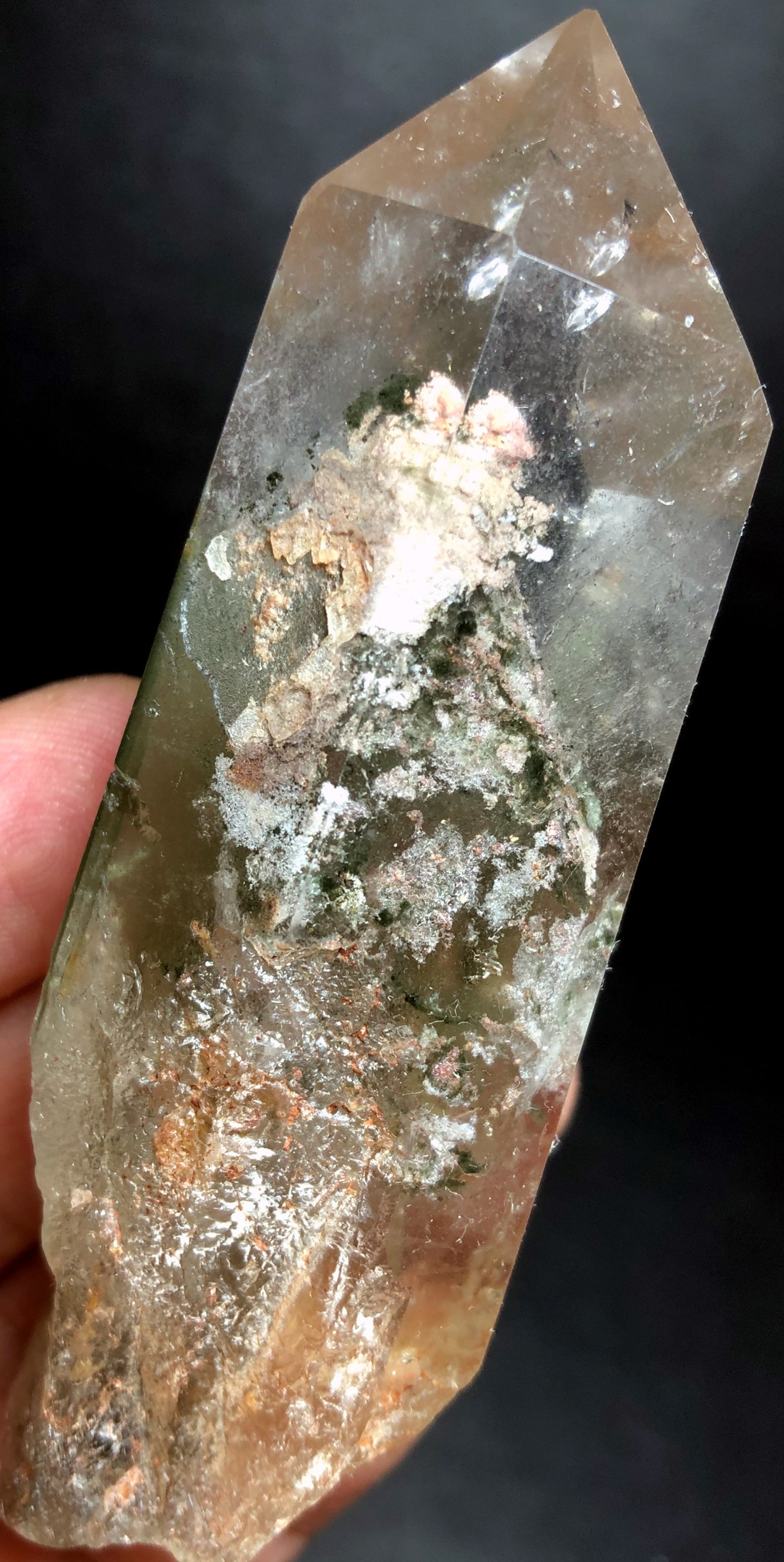 107g Natural Phantom 'green Ghost' QUARTZ Crystal | Etsy