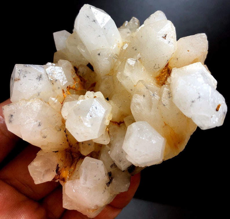 229g RARE Natural Hollandite Star Quartz CRYSTAL Point | Etsy