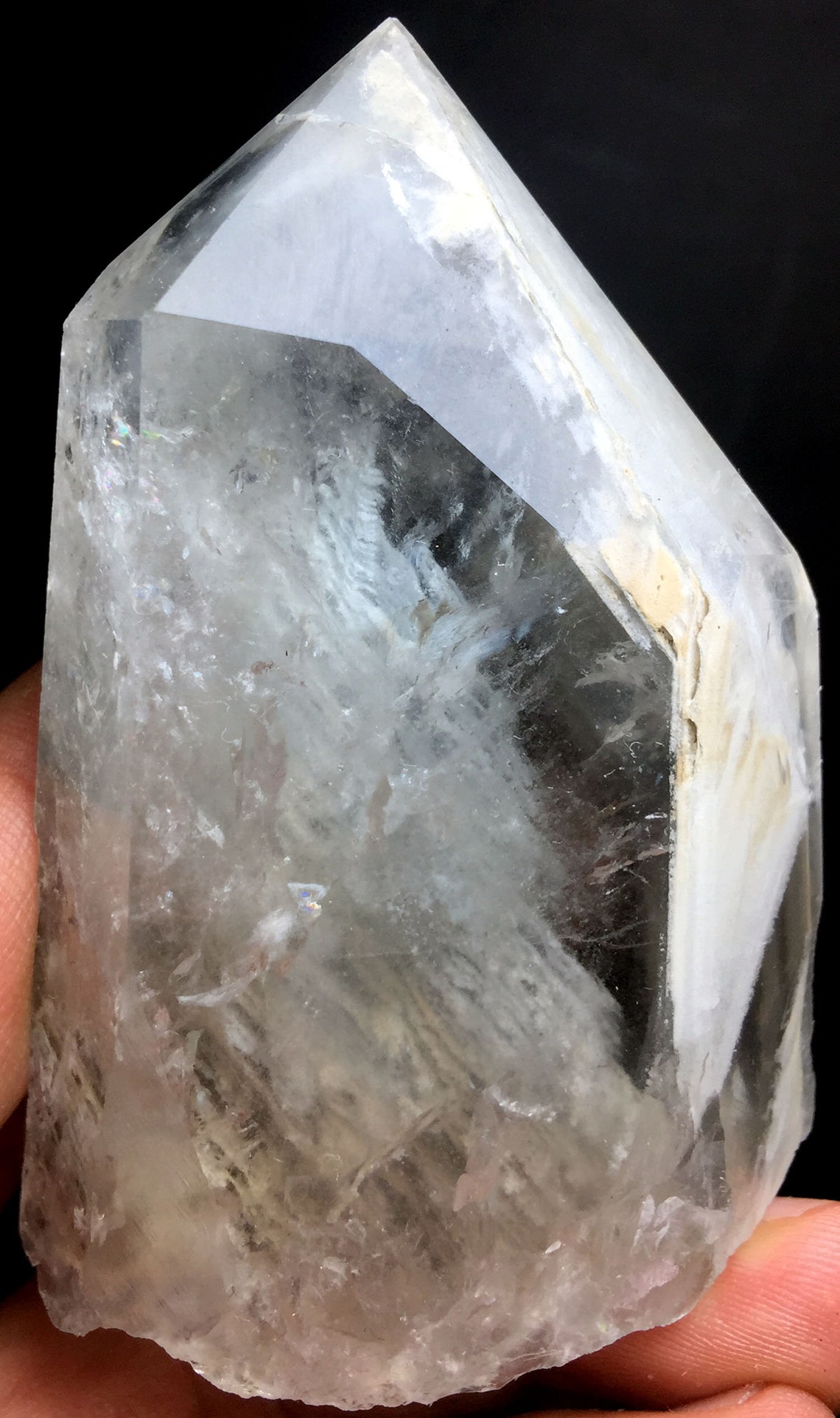 153g Natural Phantom Quartz Crystal Shows Layers of Growth Energy ...