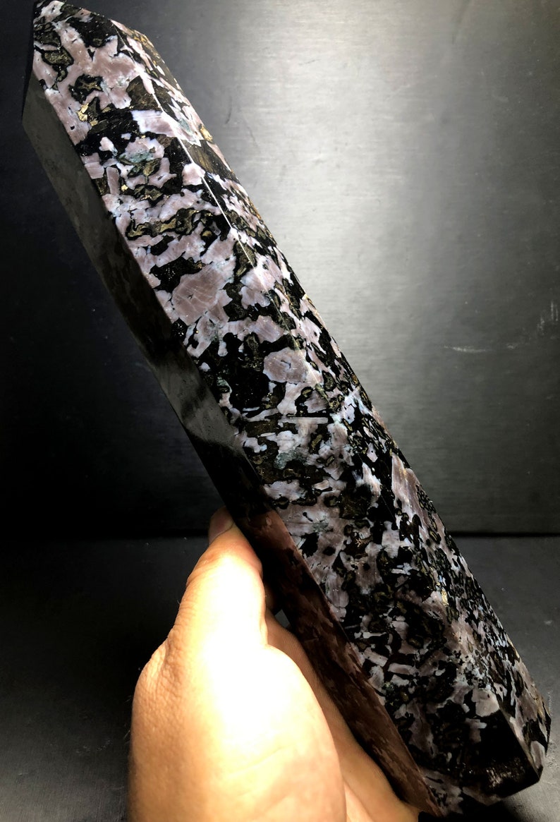 1224g 260mm MYSTIC MERLINITE Merlinite GABBRO Crystal Point - Etsy