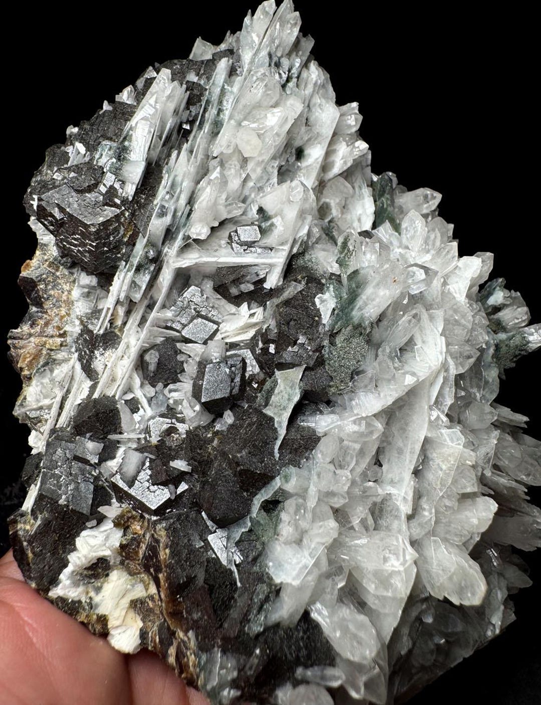 1845g New Find Raw Natural Rare Green Garnet Crystal Inner Mongolia ...