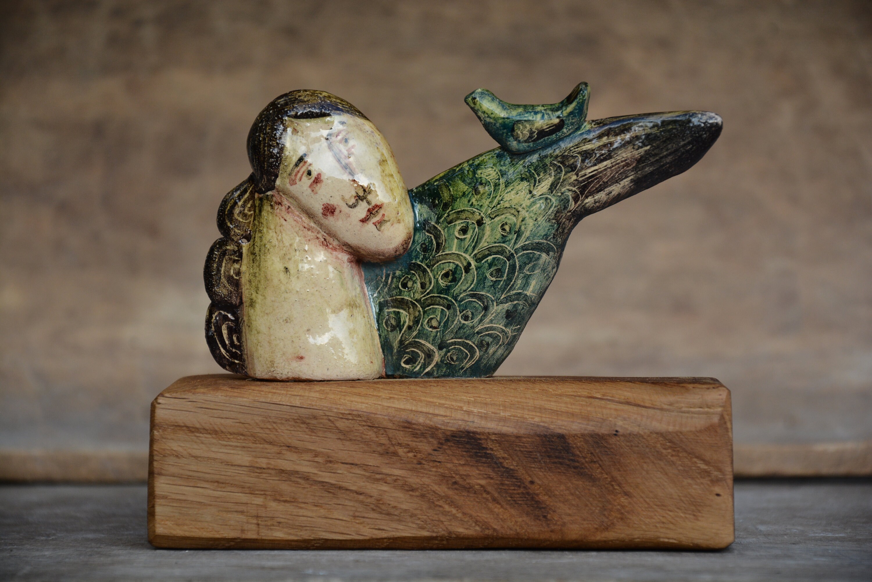 Angel...clay Art,sculpture Ceramic,ceramic,ceramic Angel - Etsy