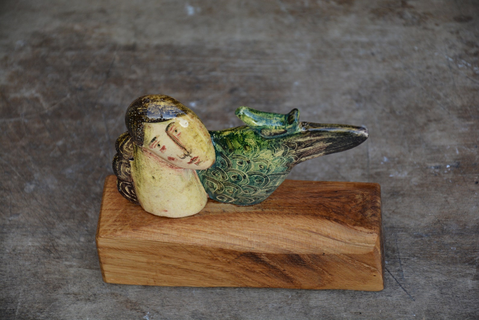 Angel...clay Art,sculpture Ceramic,ceramic,ceramic Angel - Etsy