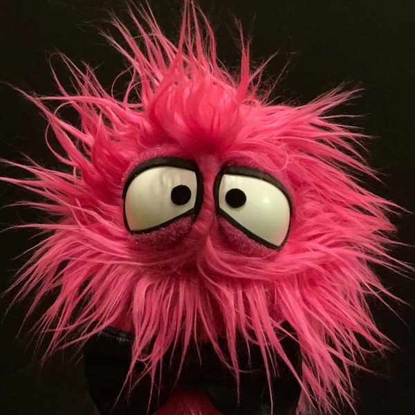 Pink Monster Puppet - Etsy