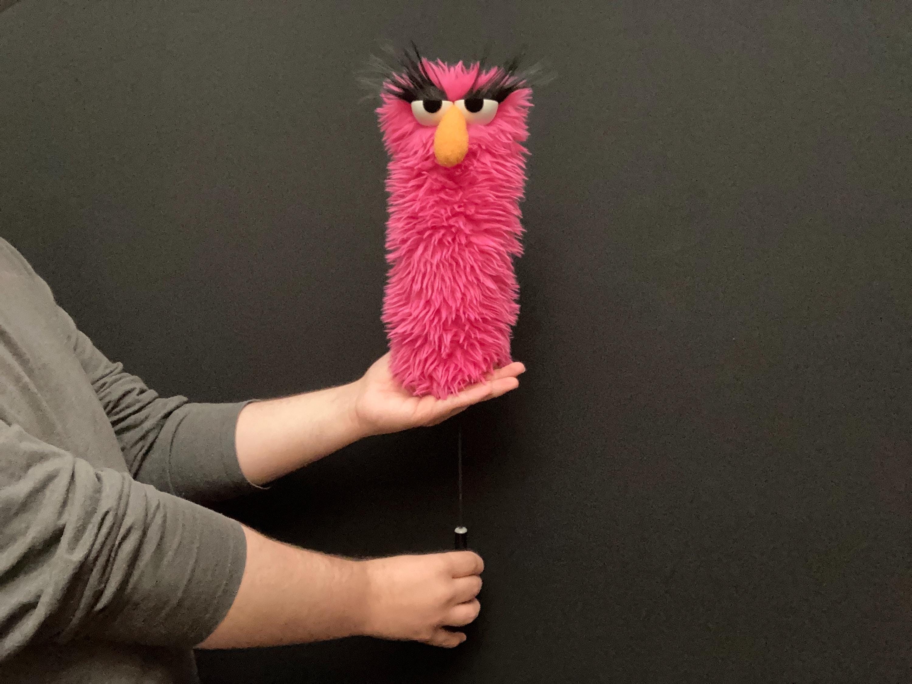 Stretch Monster Rod Puppet (PINK) - Etsy