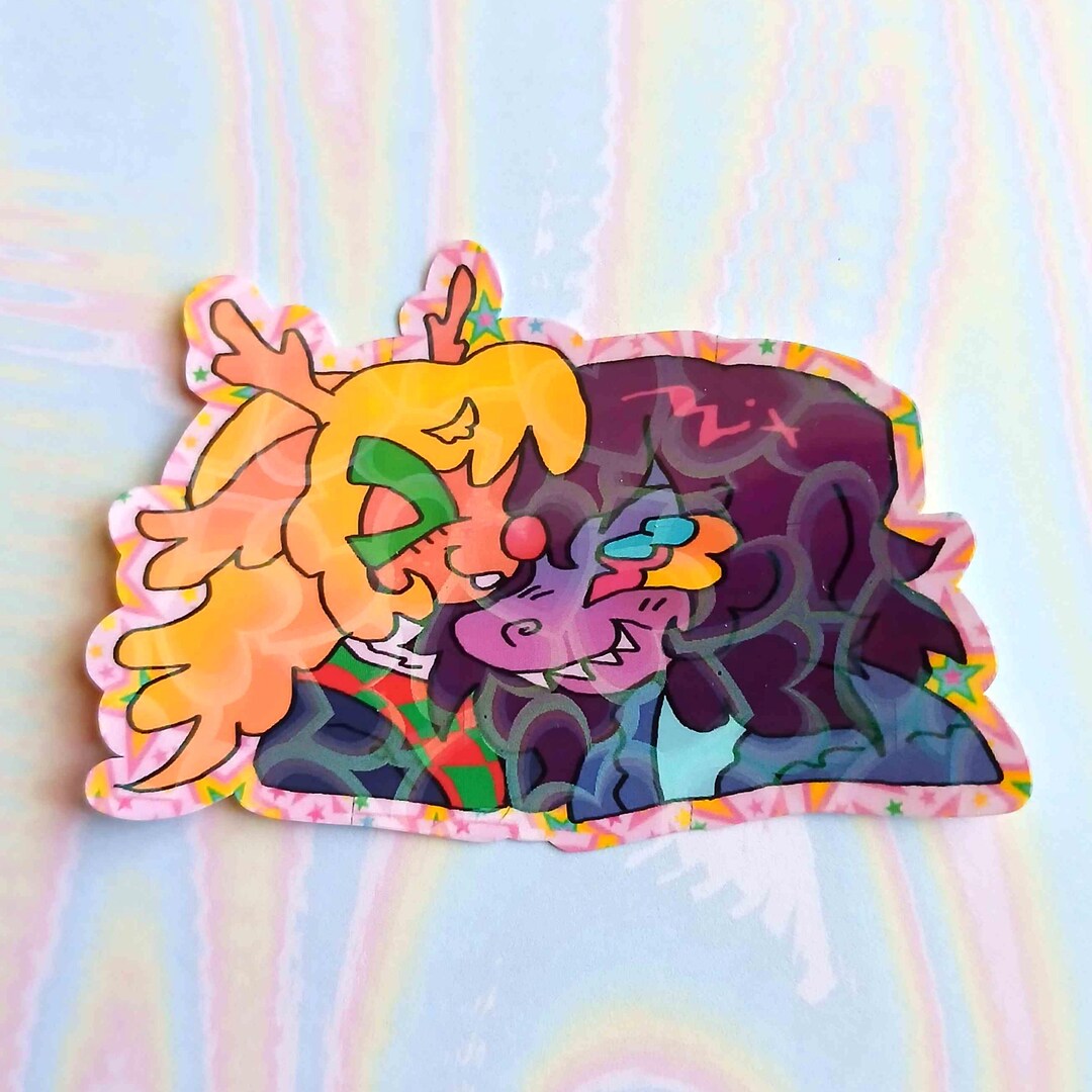 Susie X Noelle | Holo Vinyl Sticker - Etsy