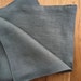 Pure Linen Table Mats Set , Washed Linen Placemats Set of 2,4,6 Linen ...
