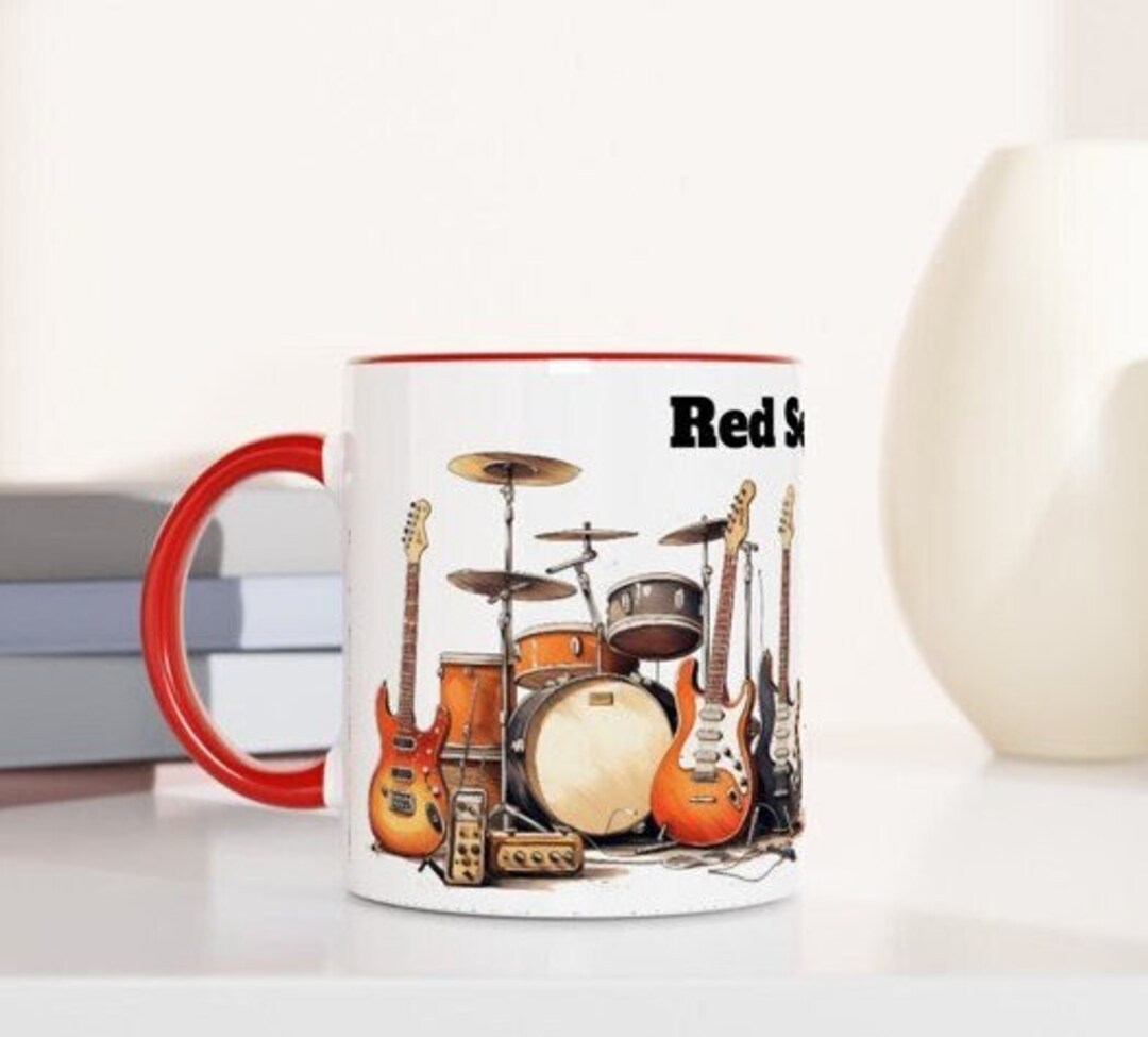Personalized Rock Band Mug Rock Band Fan Gift - Etsy