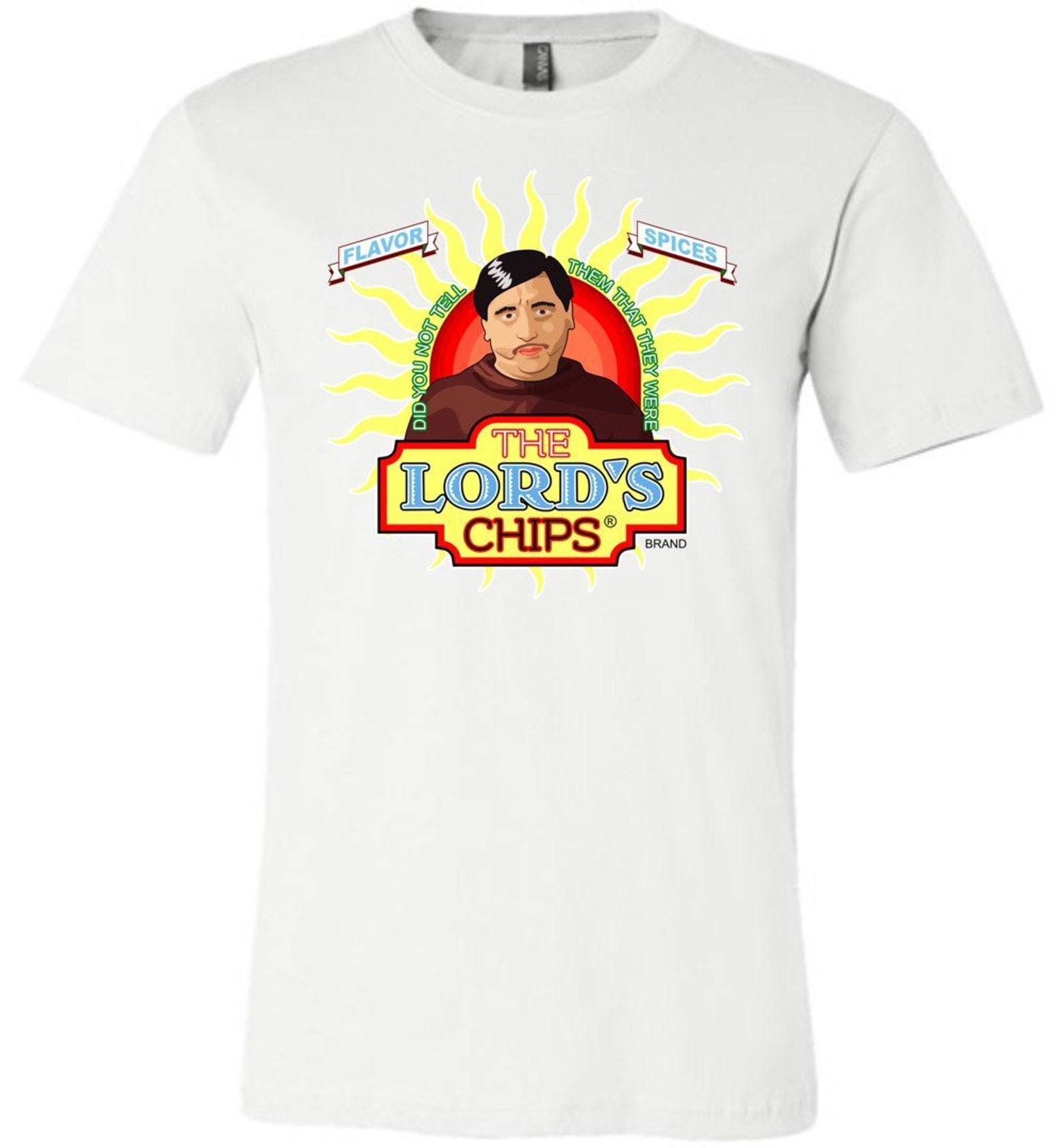 The Lord's Chips Nacho Libre T-shirt monk Version - Etsy