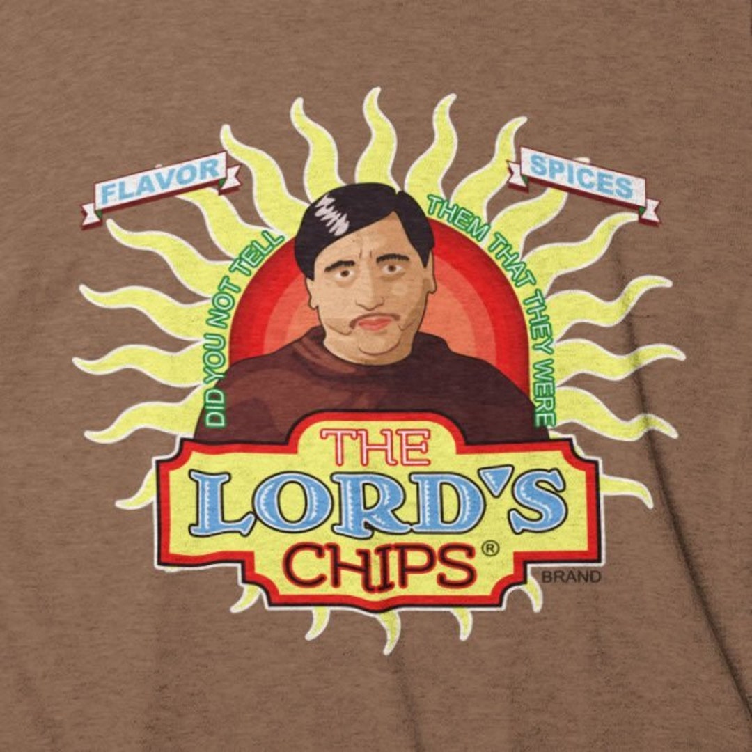 The Lord's Chips — Nacho Libre T-shirt (monk Version) — Movie Quote ...