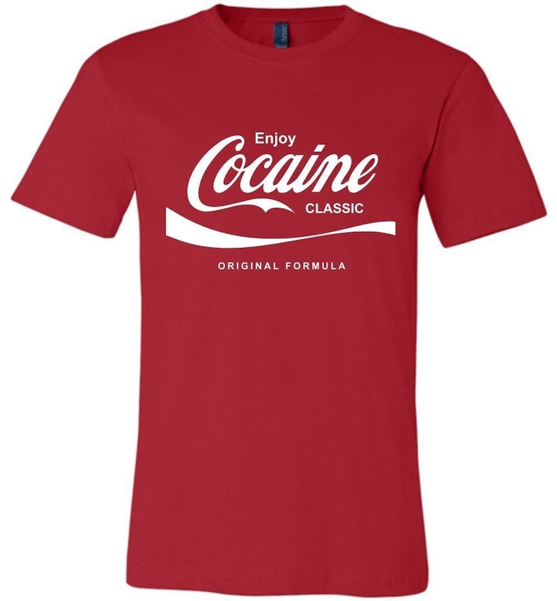 Enjoy Cocaine Classic T-shirt – Men/unisex - Etsy