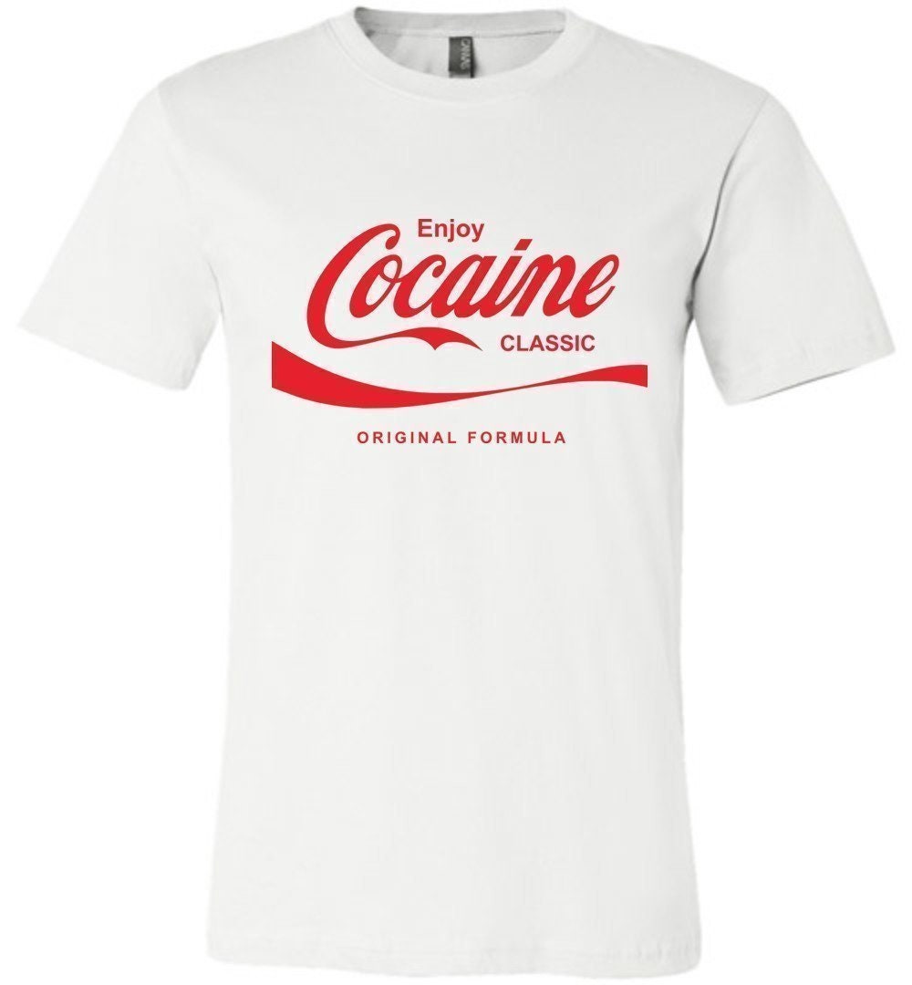 Enjoy Cocaine Classic T-shirt – Men/unisex - Etsy