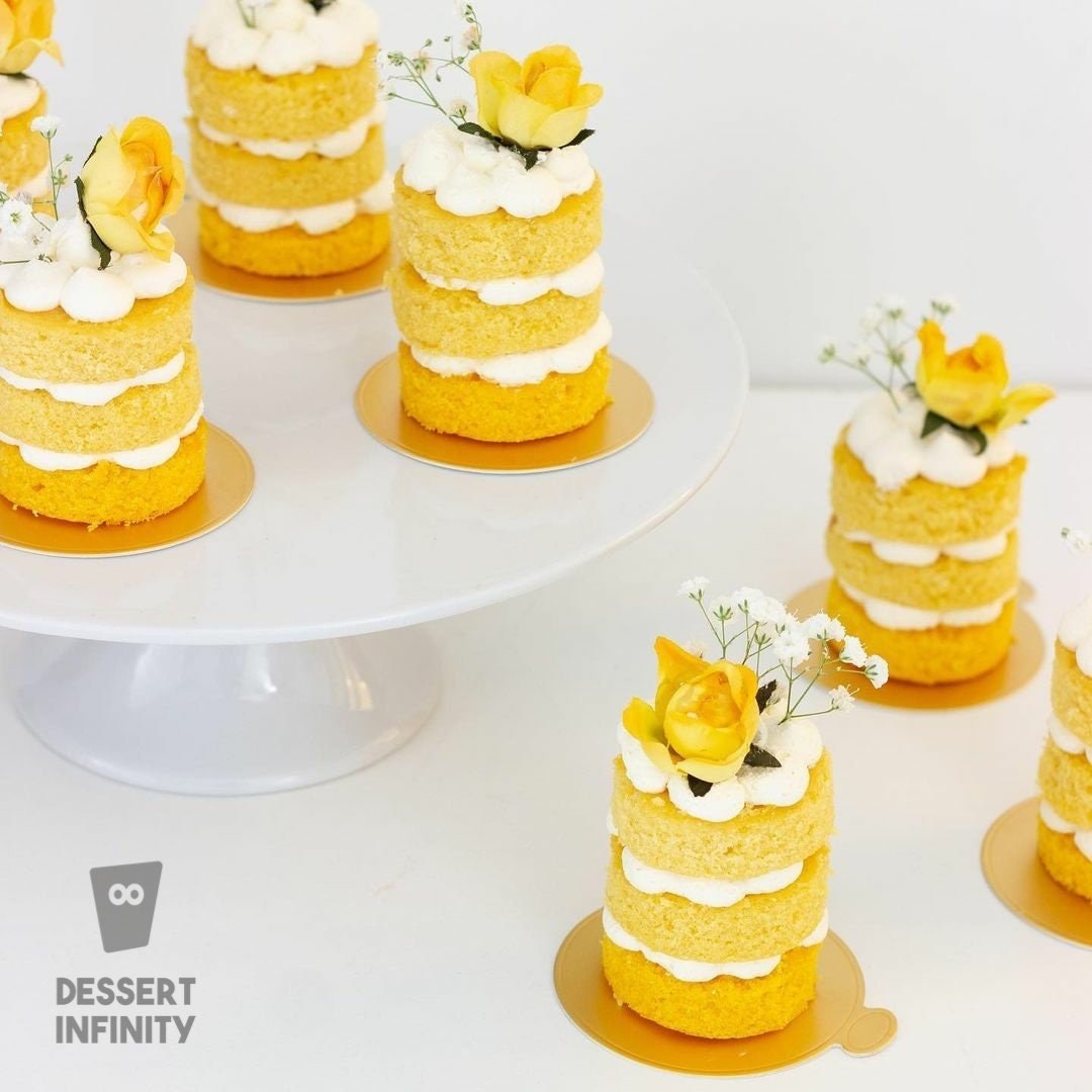 100/pcs Circle Shaped Dessert Cup Party Wedding Decor Table Setup ...