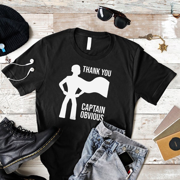 Captain Obvious - Etsy