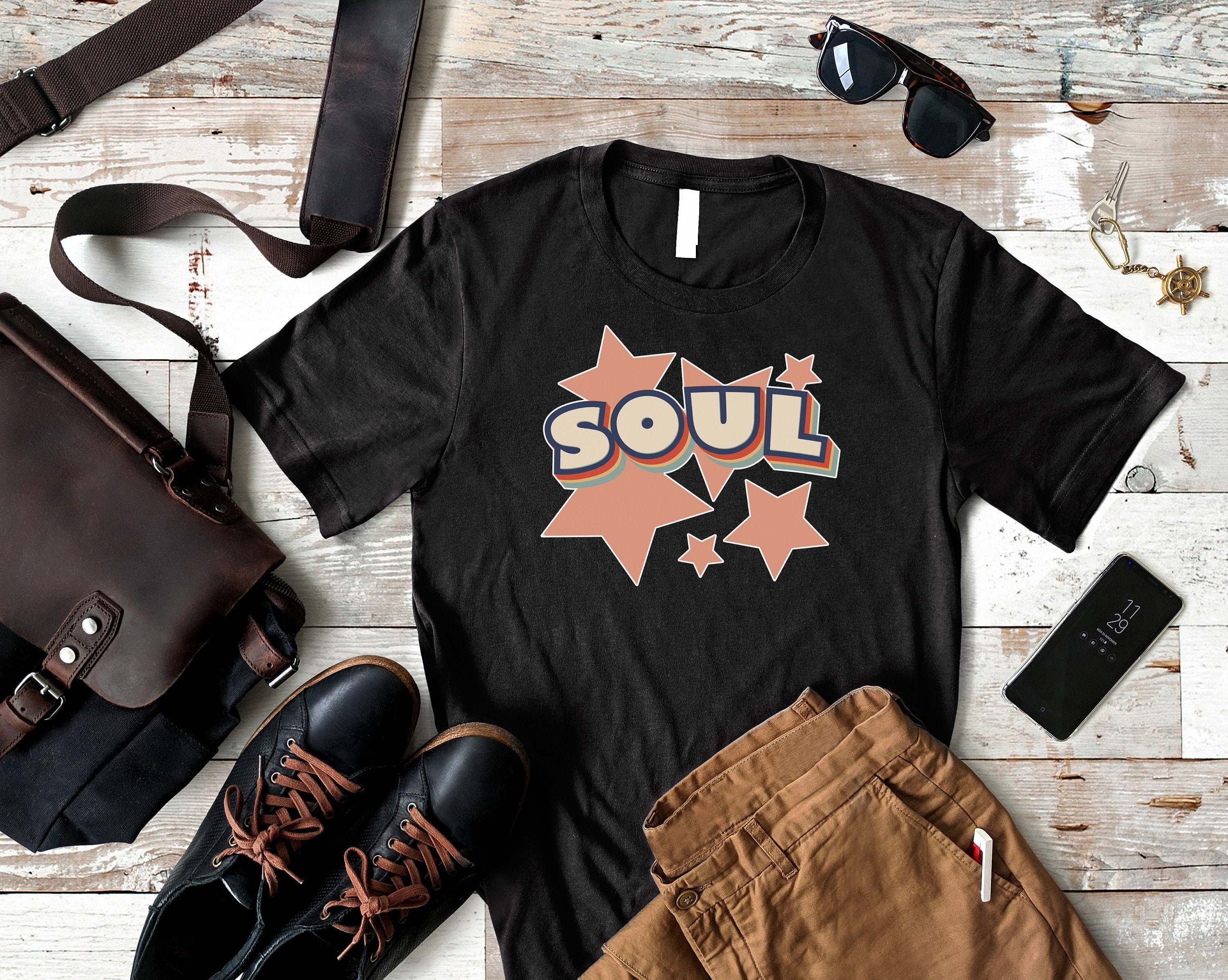 Soul Shirt, Soul T-Shirt, Soul Tshirt, 70er Jahre Soul, Retro Disco ...