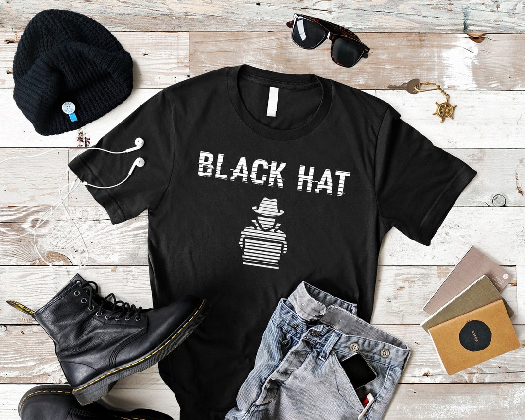 Hacker Shirt, Cool Black Hat Hacking Tshirt, Cybersecurity Expert ...