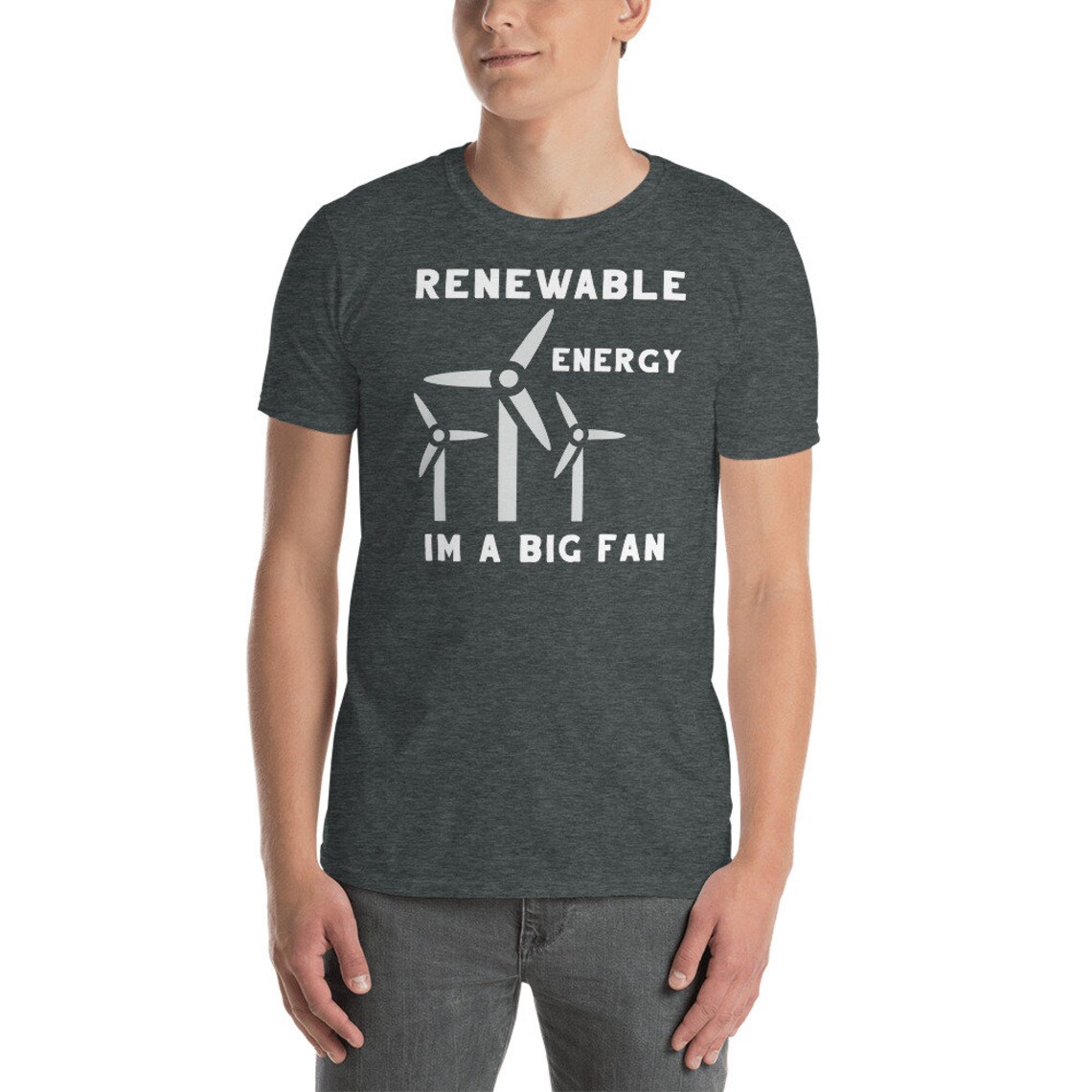 Renewable Energy I'm A Big Fan Shirt, Funny Windmill Tshirt Wind ...