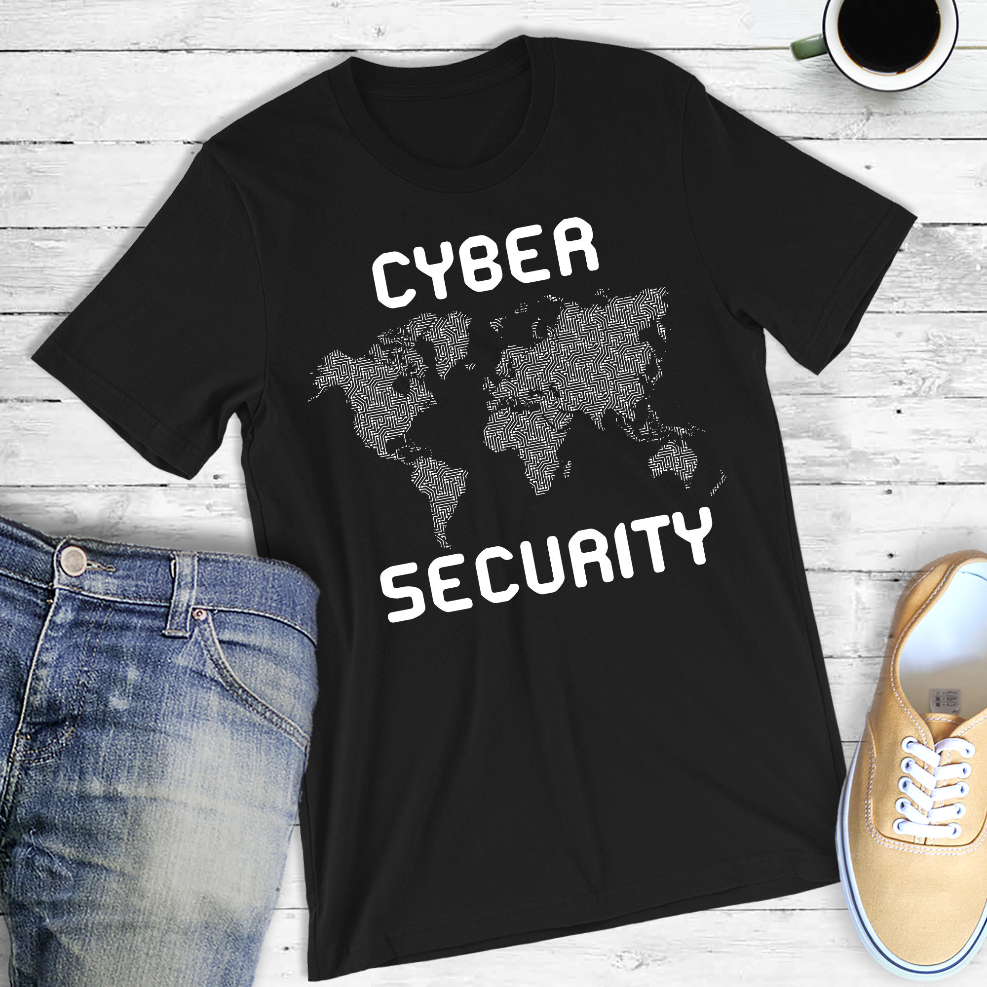 Cyber Security Shit Online Warfare Expert Hacker / Hacking T-shirt ...