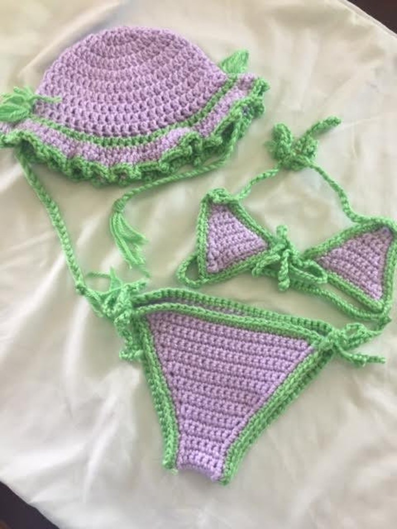 Baby String Bikini Sets Baby Bathing Suit 2 Piece Bathing - Etsy