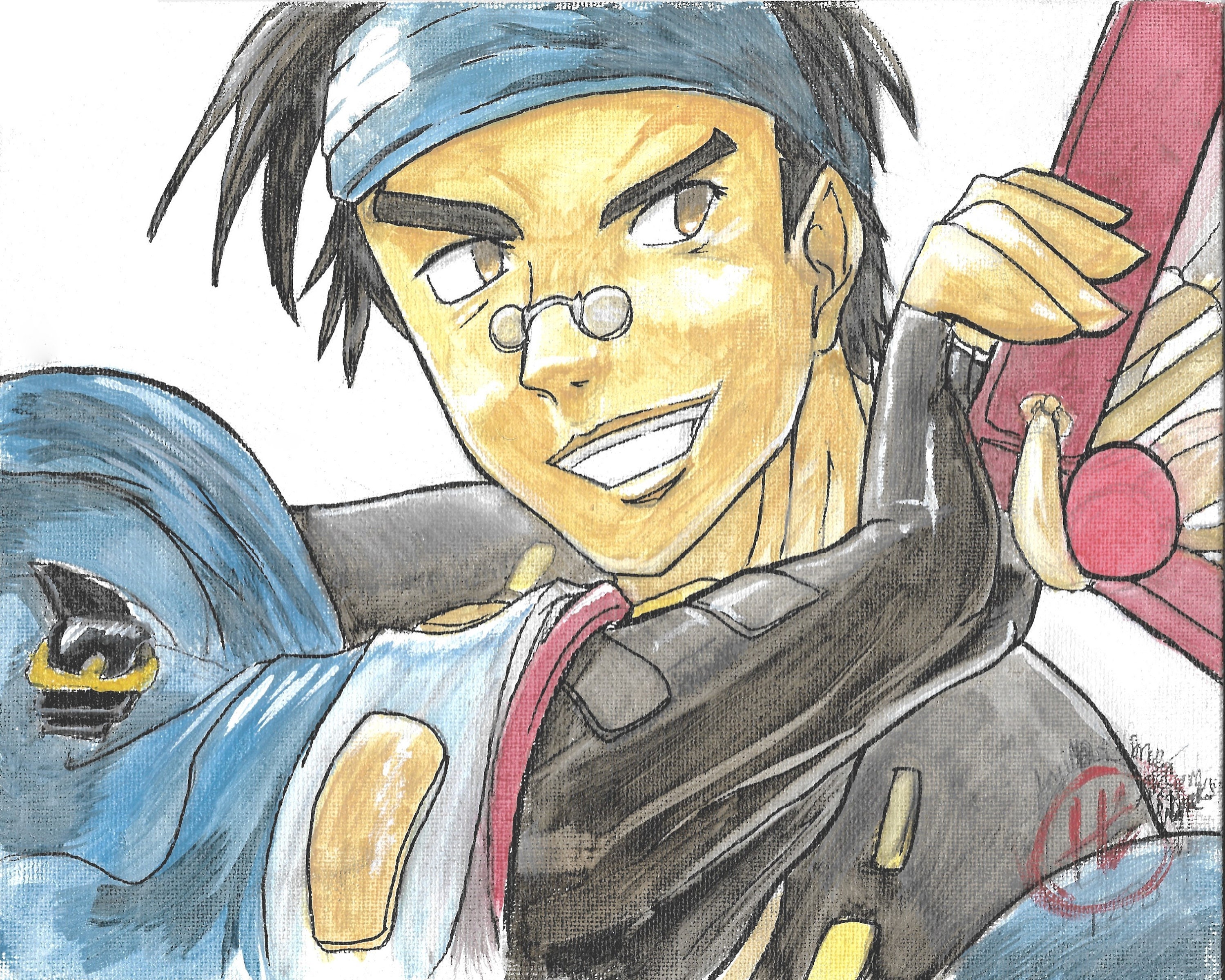 Anji Mito Guilty Gear Strive Fanart Poster Print 8x10in Ggst Etsy