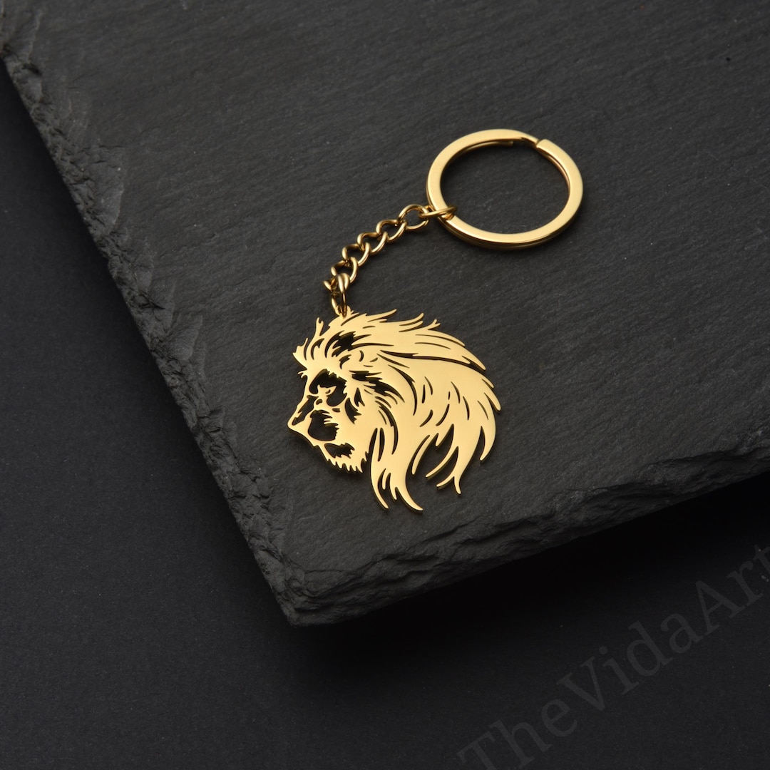 Custom Company Logo Keychain, Personalized Corporate Gift, Stainless ...