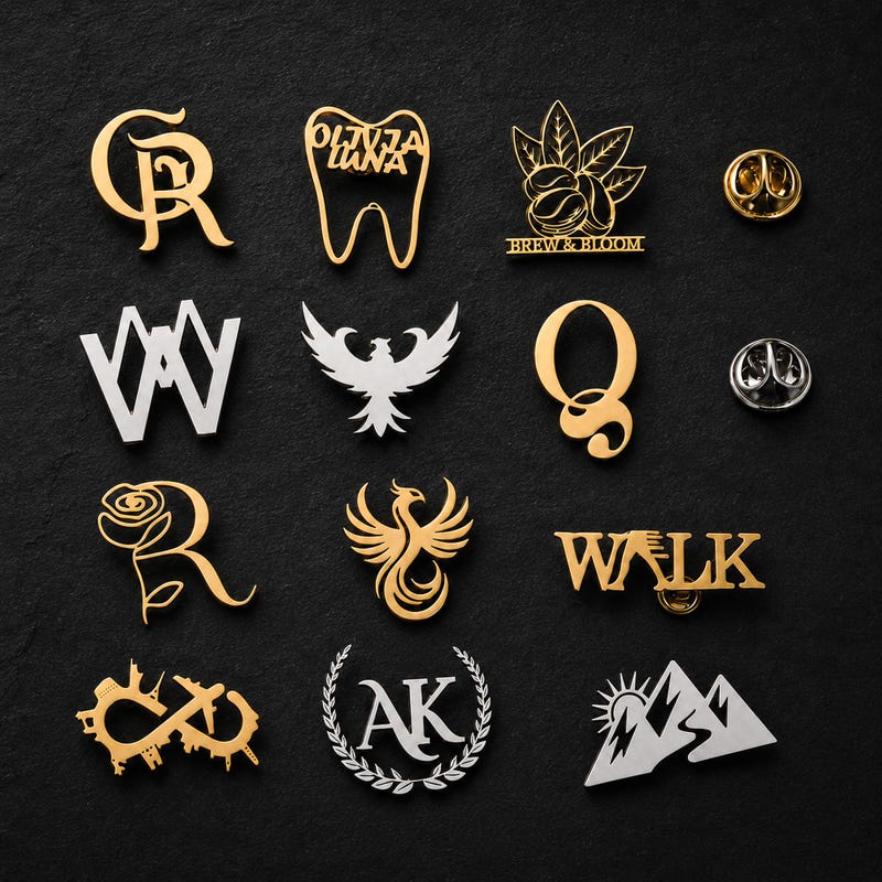 Metal Diy Lapel Pin - Etsy