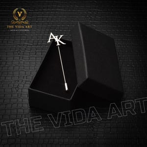 Custom Lapel Pins, Enamel Pin, Groomsmen Proposal, Initial Lapel Pins ...