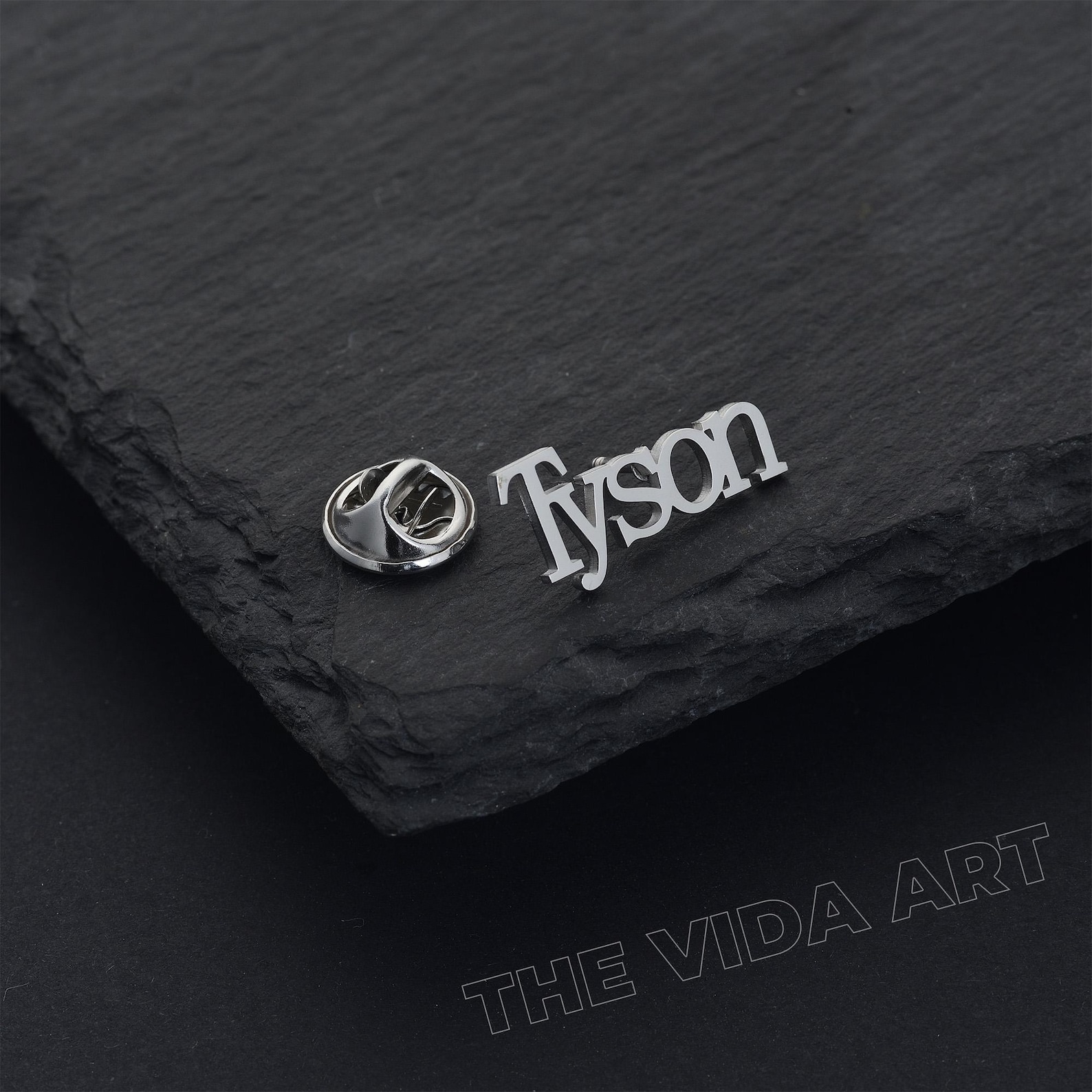 Custom Name Brooch, Enamel Pins, Initial Lapel Pins, Monogram Dress ...