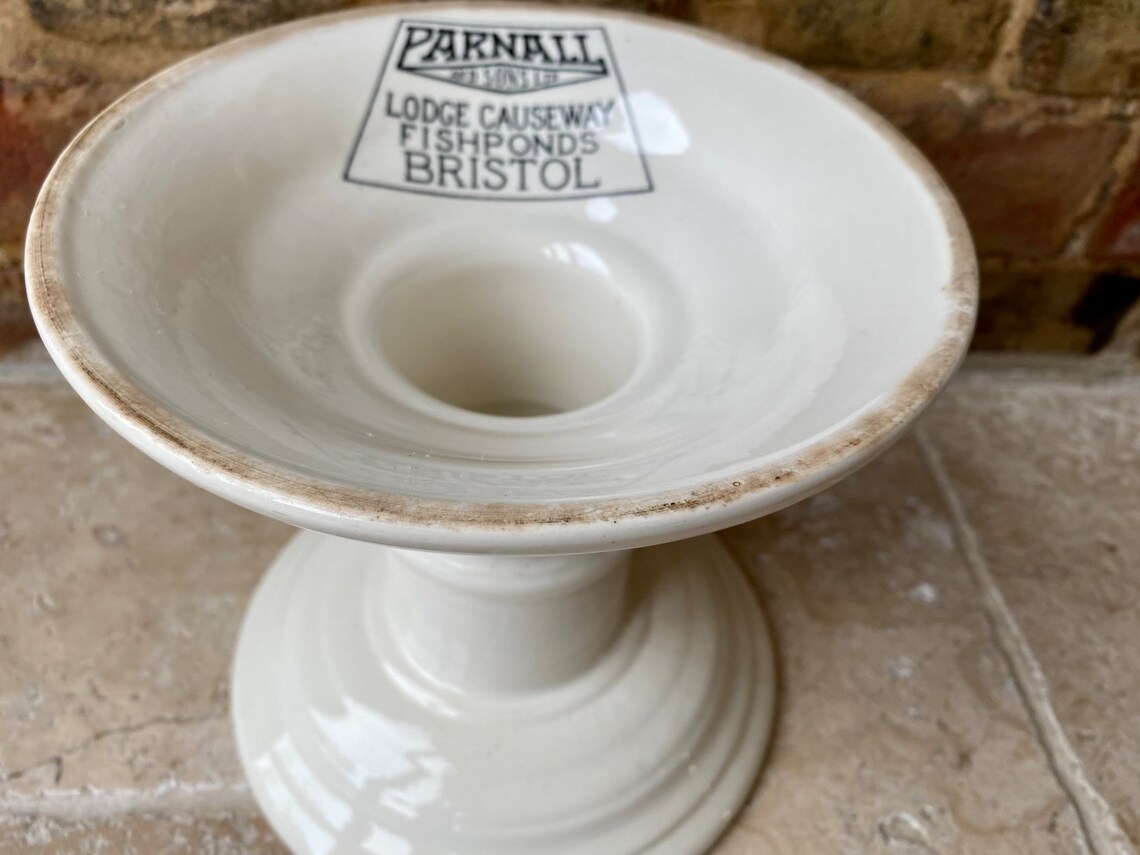 Rare Antique Edwardian White Ironstone Ham Stand Butchers - Etsy