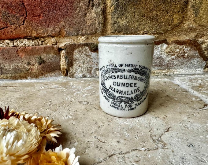 Rare Miniature Marmalade Jar - James Keiller and Son’s - Etsy