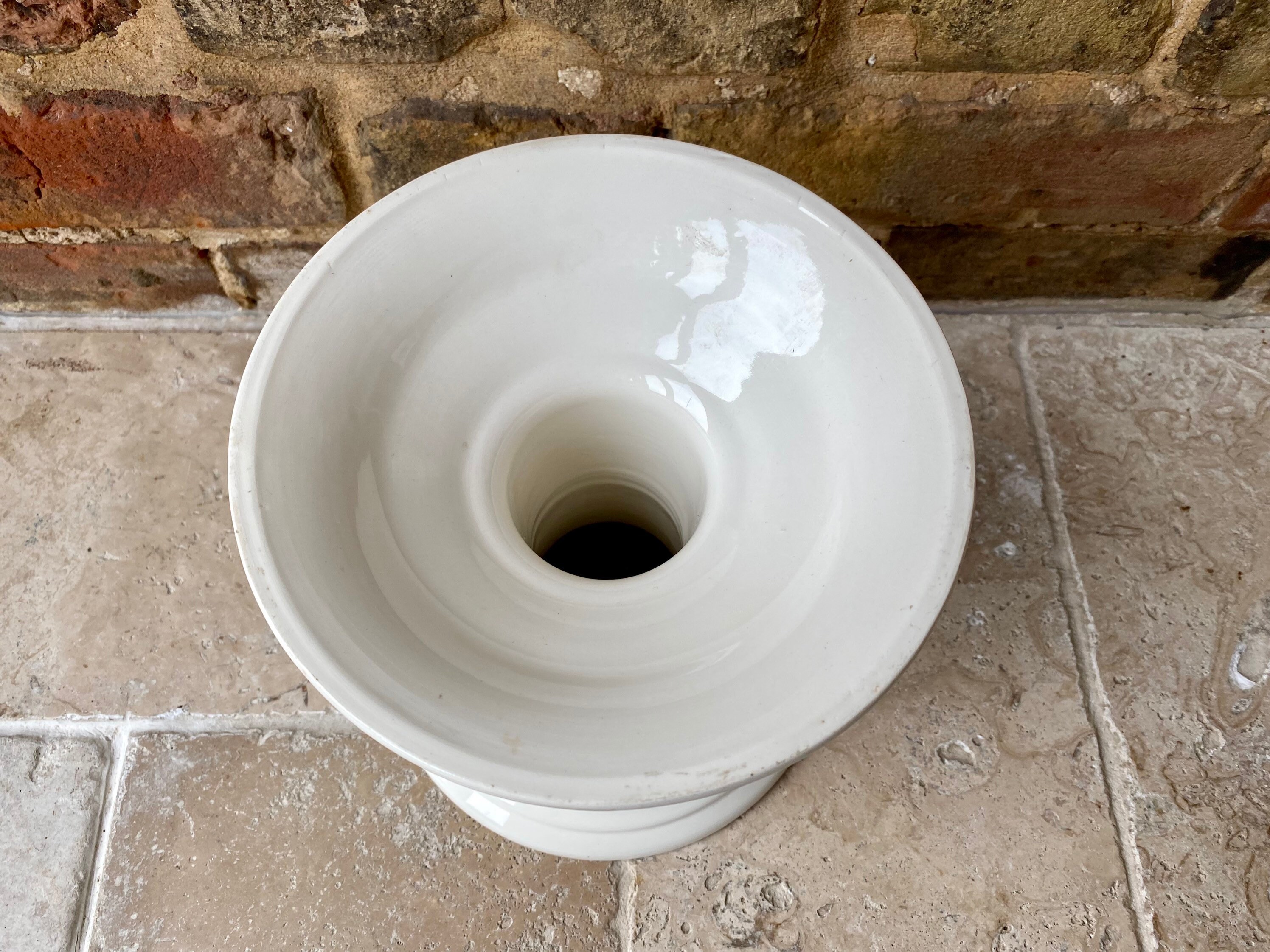 Rare Antique Edwardian White Ironstone Ham Stand Butchers - Etsy