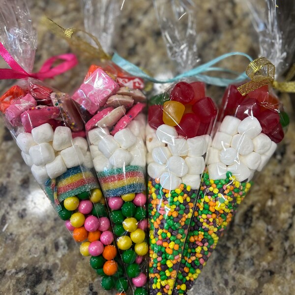 Candy Cones - Etsy