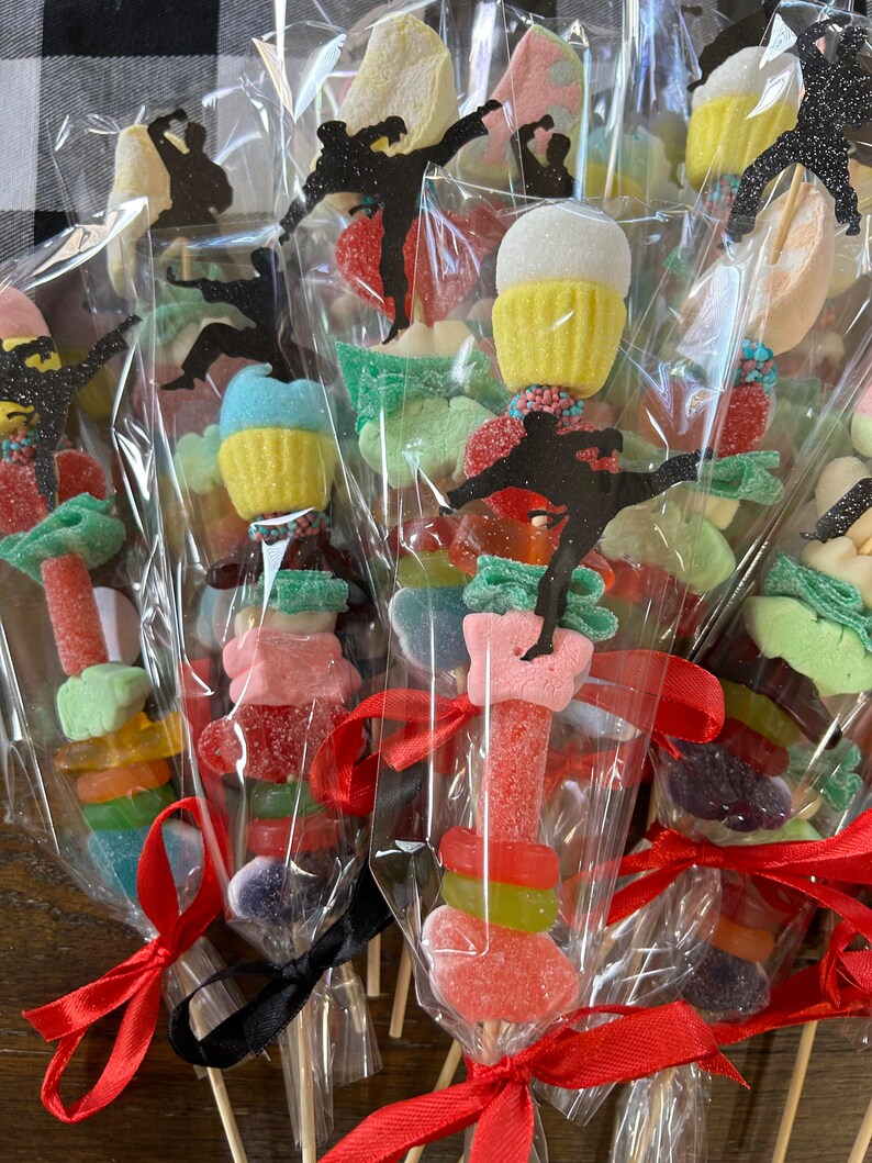 Karate Theme Candy Kabob - Etsy