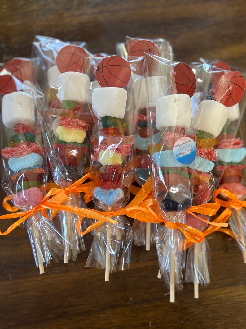 Basketball Theme Candy Kabob - Etsy
