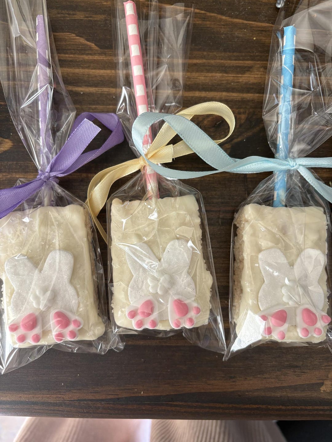 Bunny Butt Rice Krispy Treat - Etsy