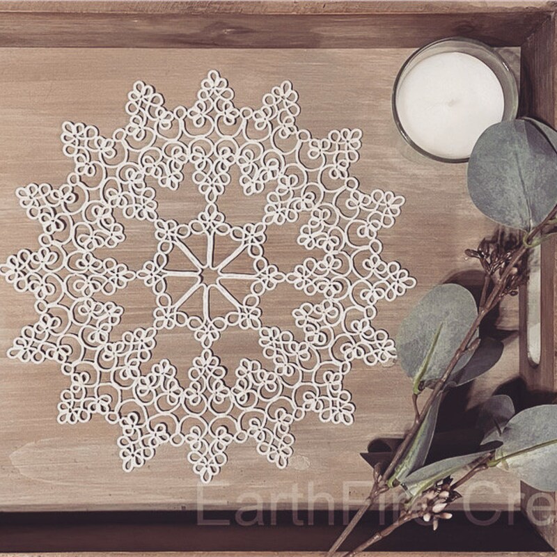Tatted Doily - Etsy