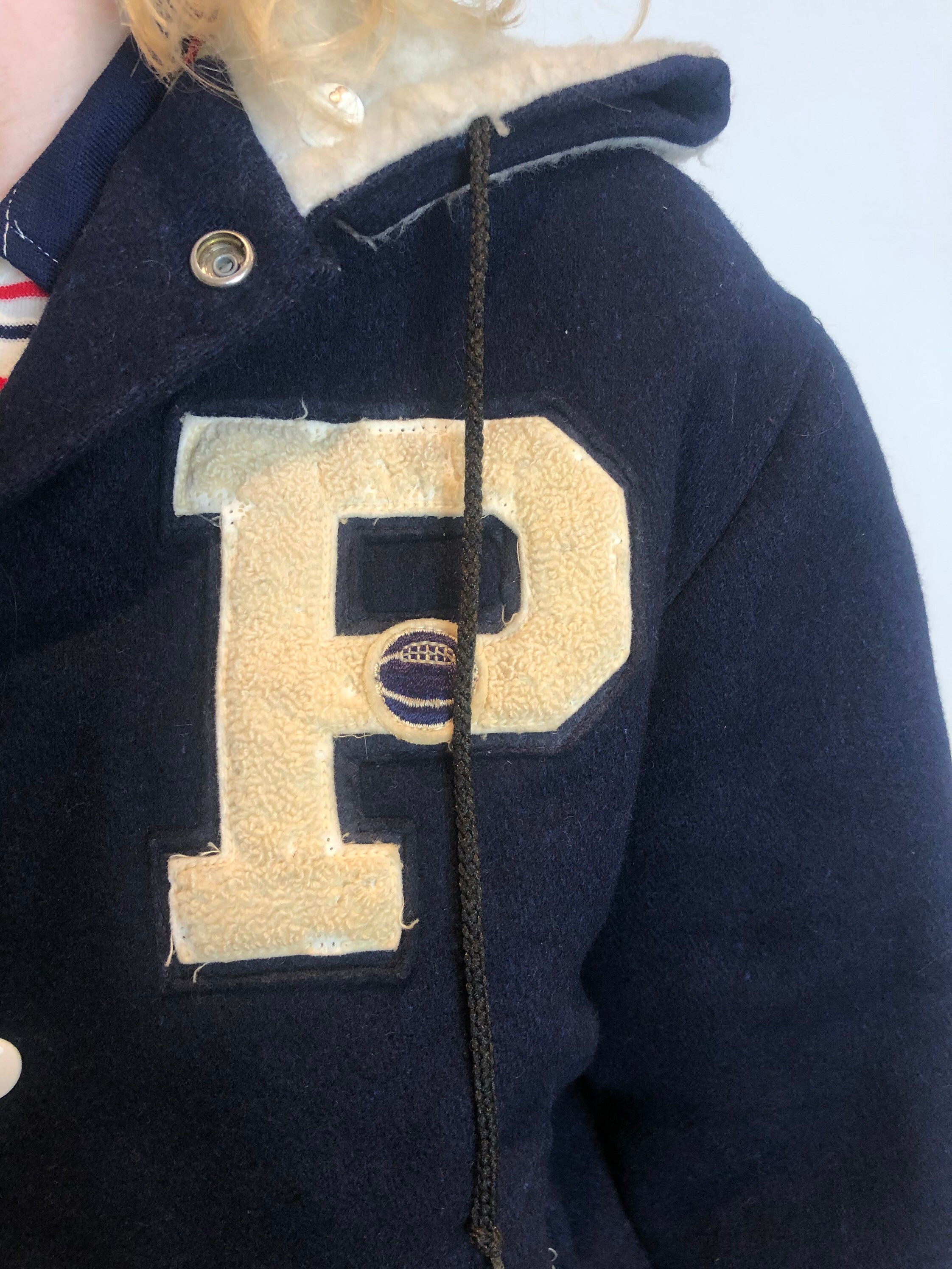 1960s 60s varsity USA letterman college jacket felt P badge | Etsy