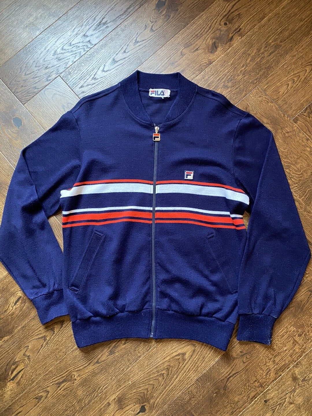 Rare 1980s FILA Bjorn Borg Made in Italy Wool Knitted Track - Etsy UK