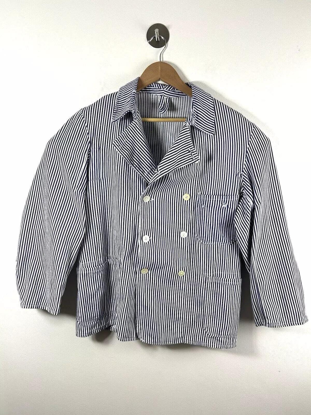 Hickory Stripe Jacket - Etsy Hickory Stripe Jacket - Etsy