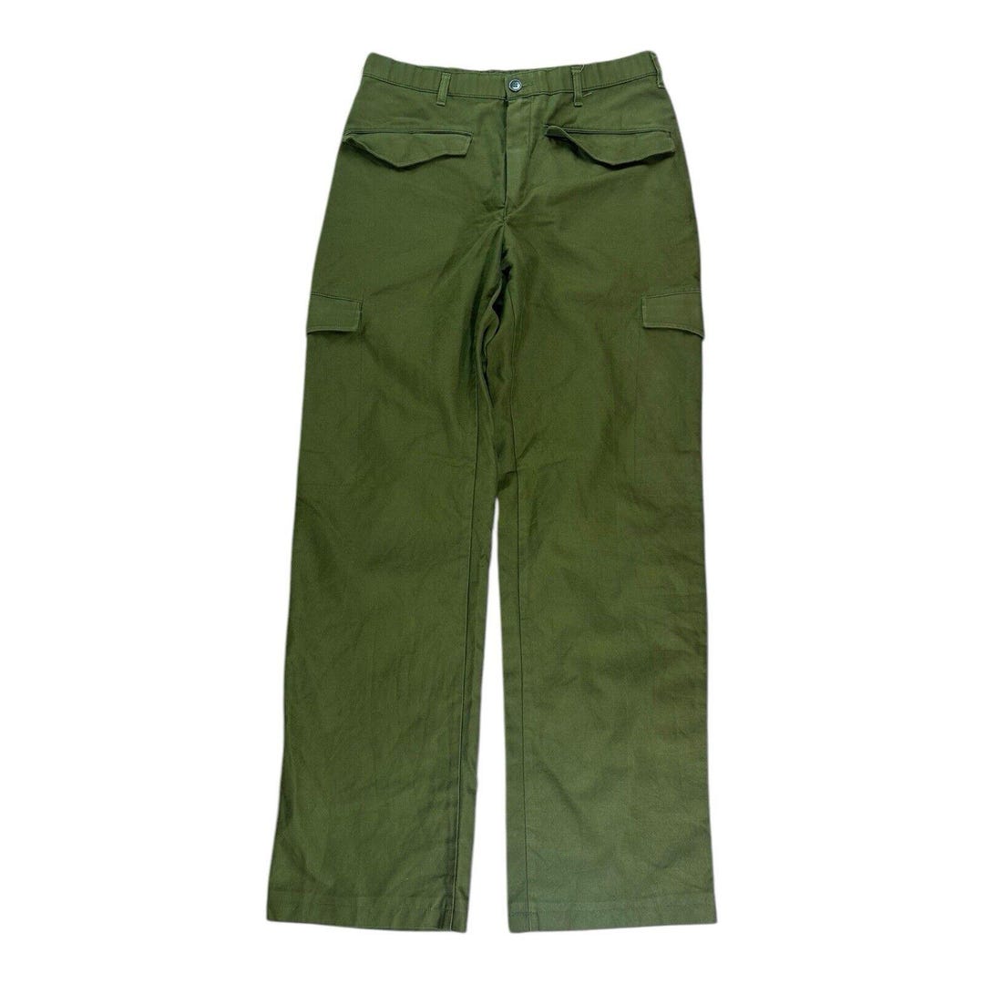 1980s Dutch Army Trouser Military Cargos Vintage Mens W32 L31.5 - Etsy