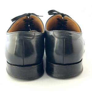 Loake Black Oxford Toe Cap Shoes Made in England Goodyear Welted Uk 9 ...