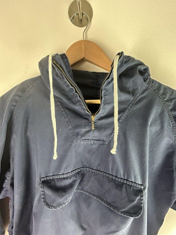 1960s Anorak jacket blue Mountain smock bushcraft ski… - Gem