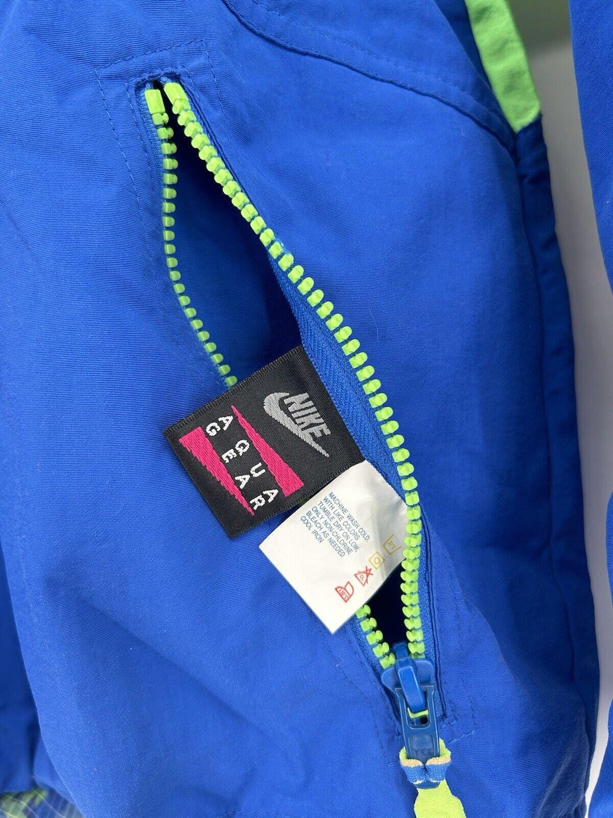 Nike Aquagear Jacket Anorak Reversible Pullover 90s Vintage Nike Aquagear Jacket Anorak Reversible Pullover 90s Vintage