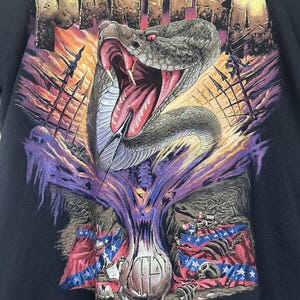 Pantera Vintage T Shirt Heavy Metal Rock Band Tee Goth 1988 Mens XL - Etsy