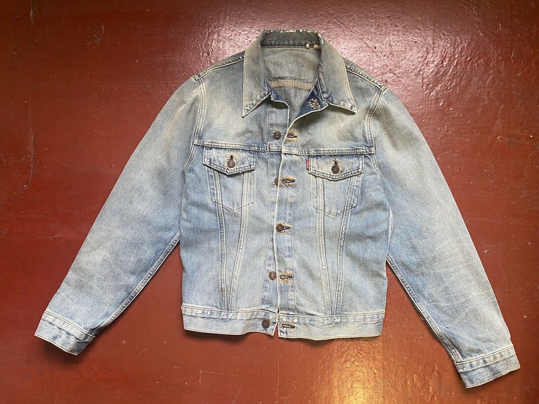 LEVI'S Vintage Clothing LVC Type III 1967 Trucker Denim Big E Jacket ...