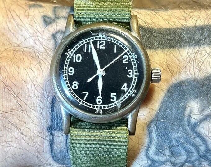Custom Built WW2 USAF A11 Military Pilot Watch Repro Swiss Movement ...