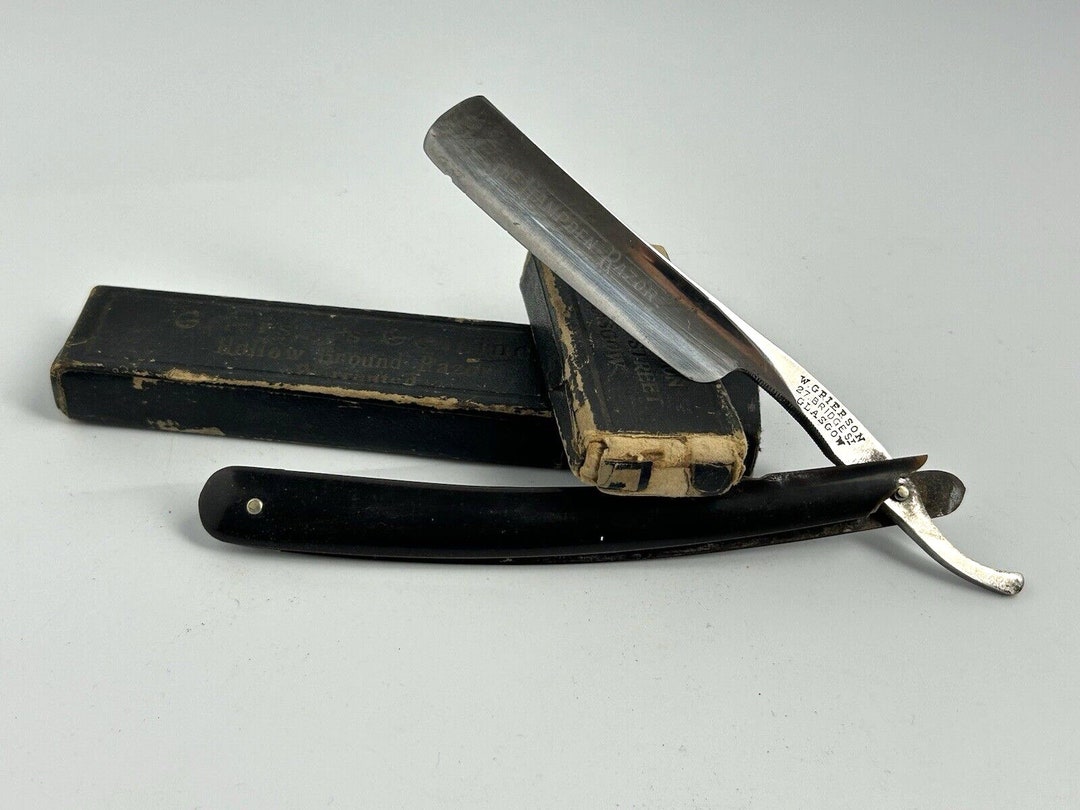 Antique Straight Razor Cut Throat Hampden Razor W. Grierson Sheffield ...