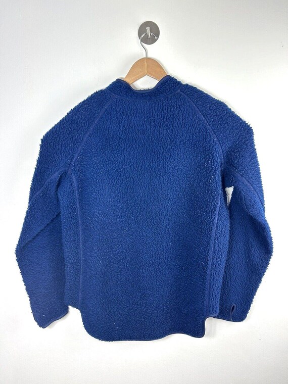 1970s Helly Hansen deep pile fleece Blue zip sherpa h… - Gem